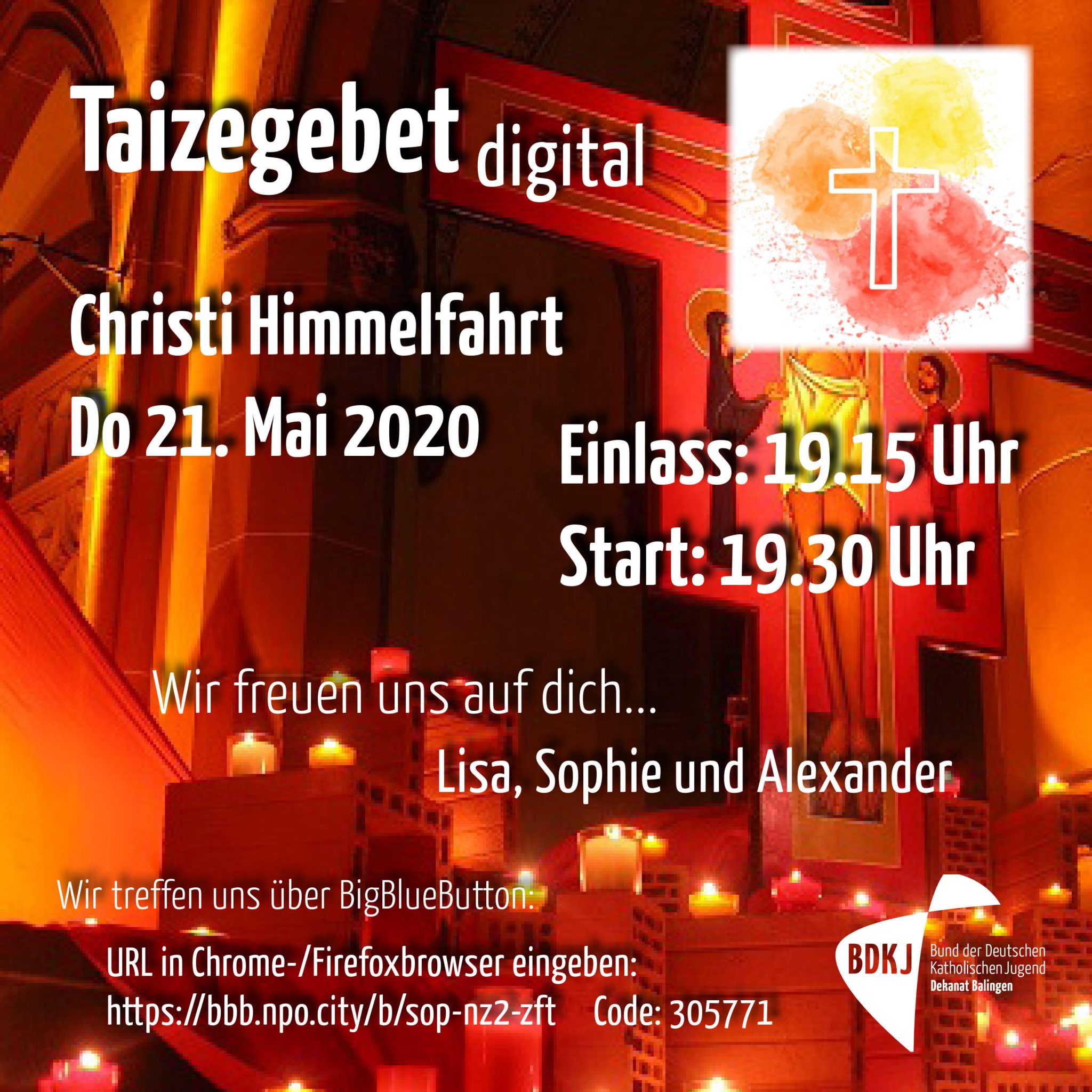 Taizé-Gebet – Wir sind da